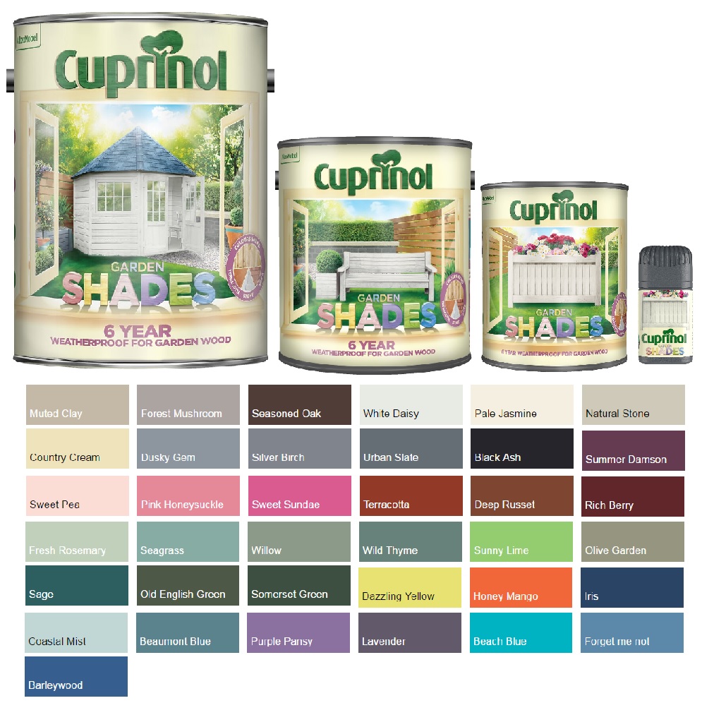 Garden shades paint store